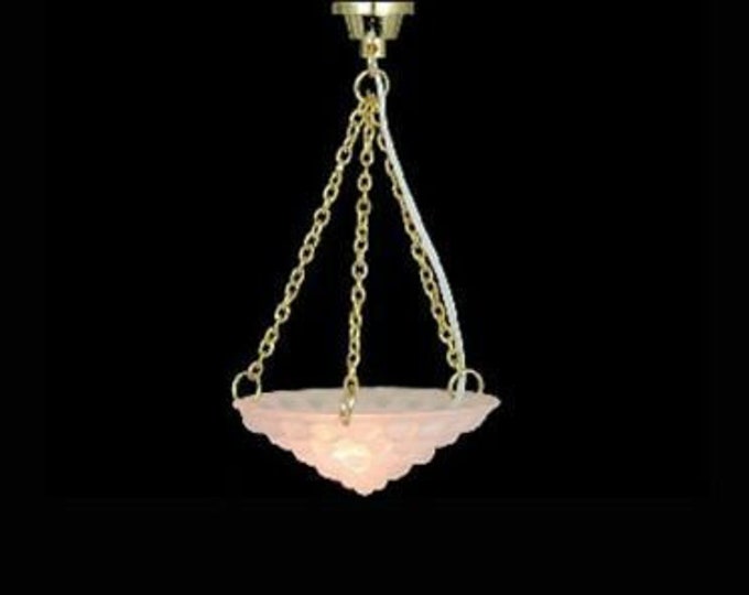BEAUTIFUL Dollhouse Miniature 12-volt WIRED Hanging Ceiling Light ...