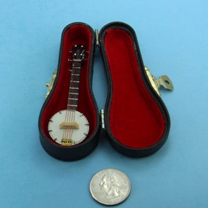 NICE 1:12 Scale Dollhouse Miniature Realistic Banjo Musical - Etsy