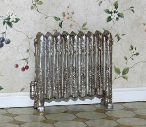 Dollhouse Miniature Decorative Antiqued Silver Heating - Etsy