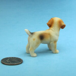 Adorable 1:12 Scale Dollhouse Miniature Realistic Beagle Dog | Etsy