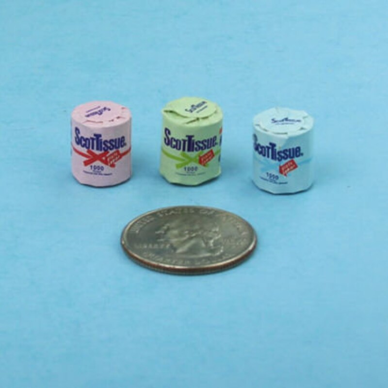 Mini Toilet Paper - Etsy