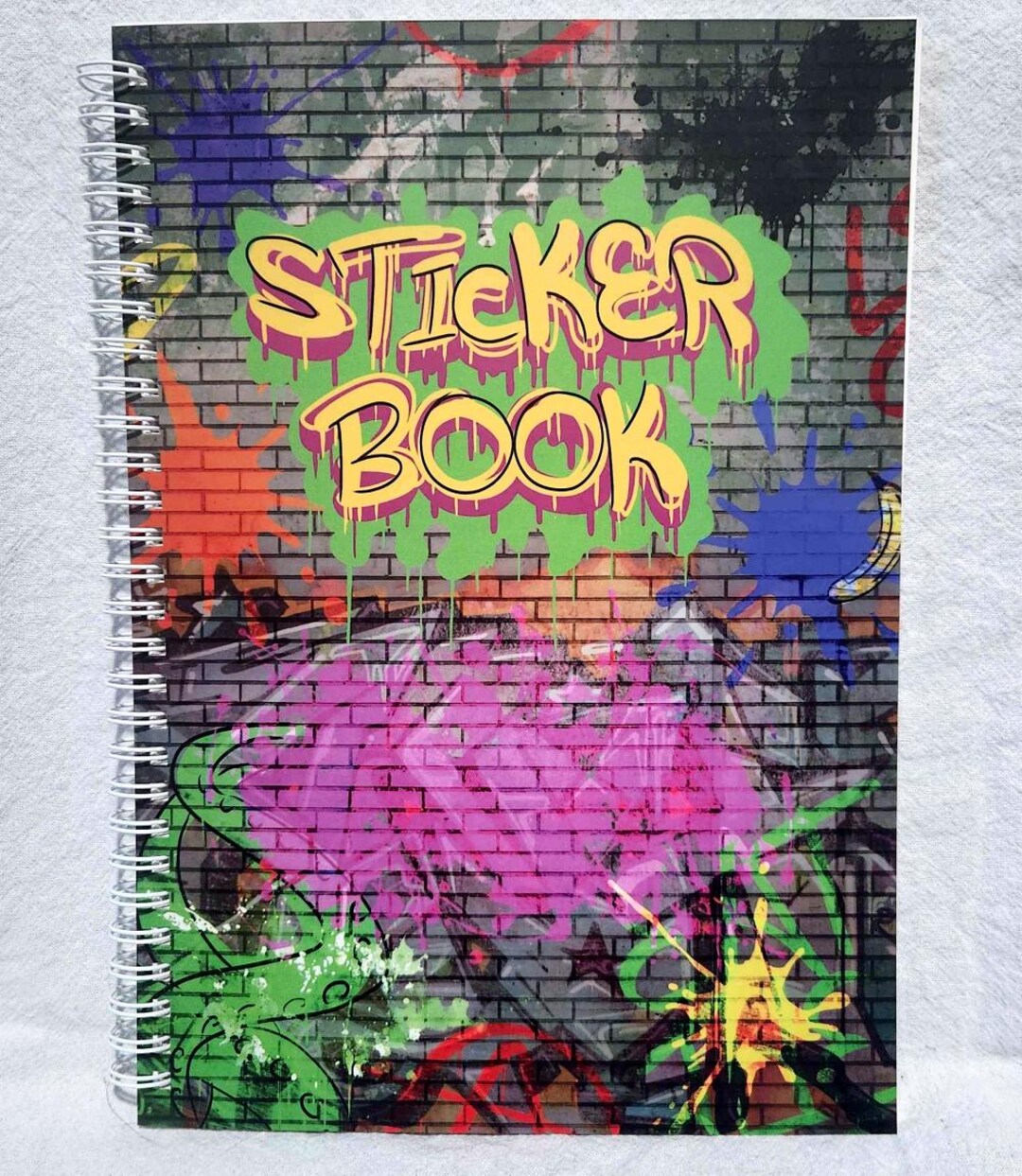 Graffiti Style XL Large Sticker Book - Etsy