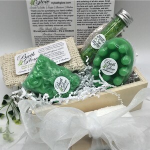 Petite Box Set (sage): Spa Gift | Bath Gift | Unique Gift | Gifts for ...