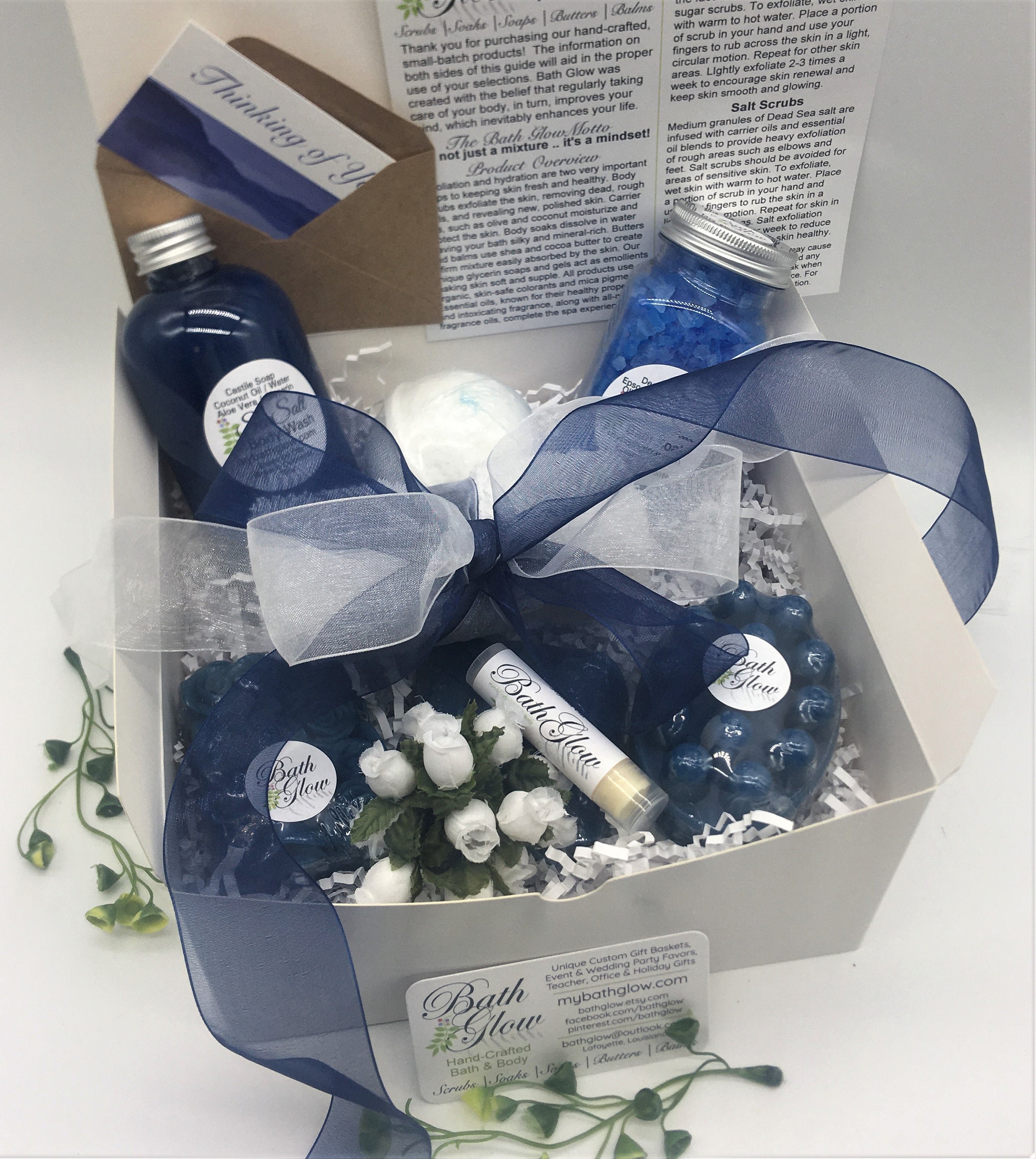 Relaxation Box Set (sea Salt): Spa Gift | Bath Gift | Unique Gift ...