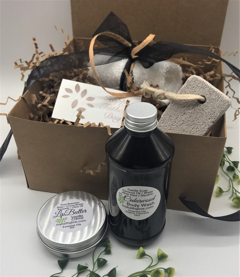 Men's Shower Box: Spa Gift | Bath Gift | Unique Gift | Gifts for Men ...