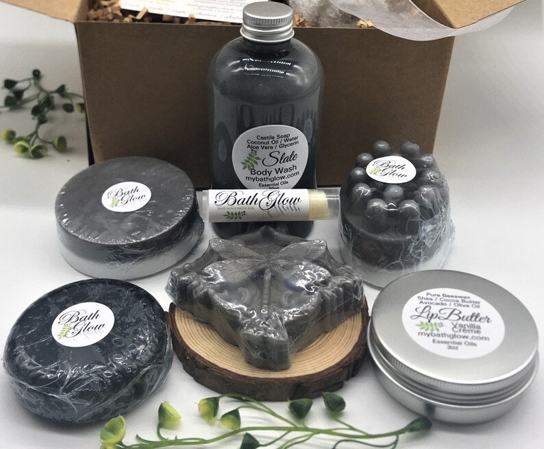 Men's Shower Box Set: Spa Gift | Bath Gift | Unique Gift | Gifts for ...