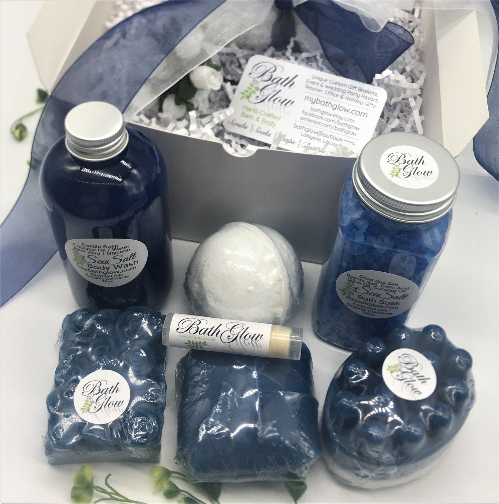 Relaxation Box Set (sea Salt): Spa Gift | Bath Gift | Unique Gift ...