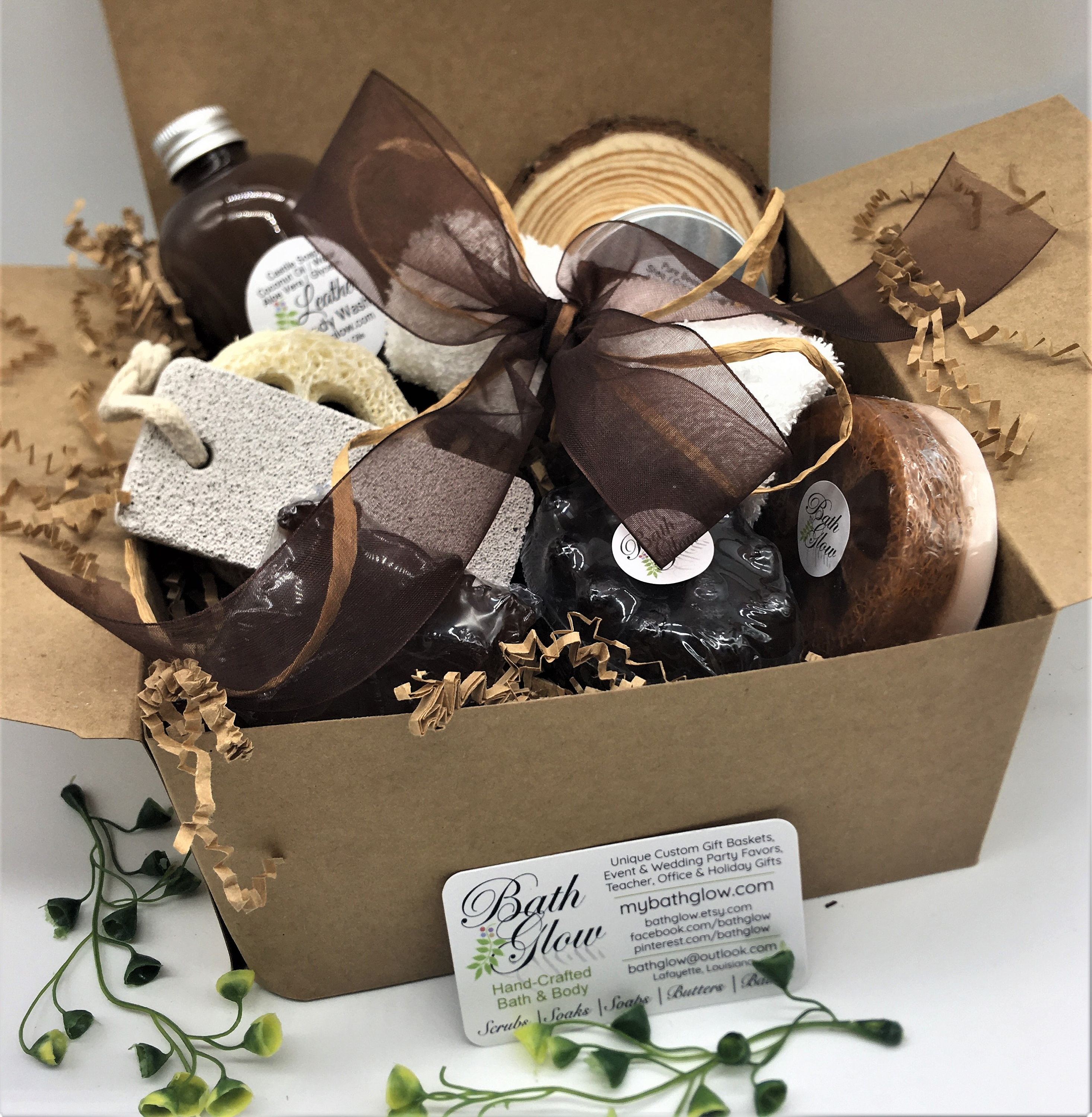 Shower Box Set: Spa Gift | Bath Gift | Unique Gift | Gifts for Men ...