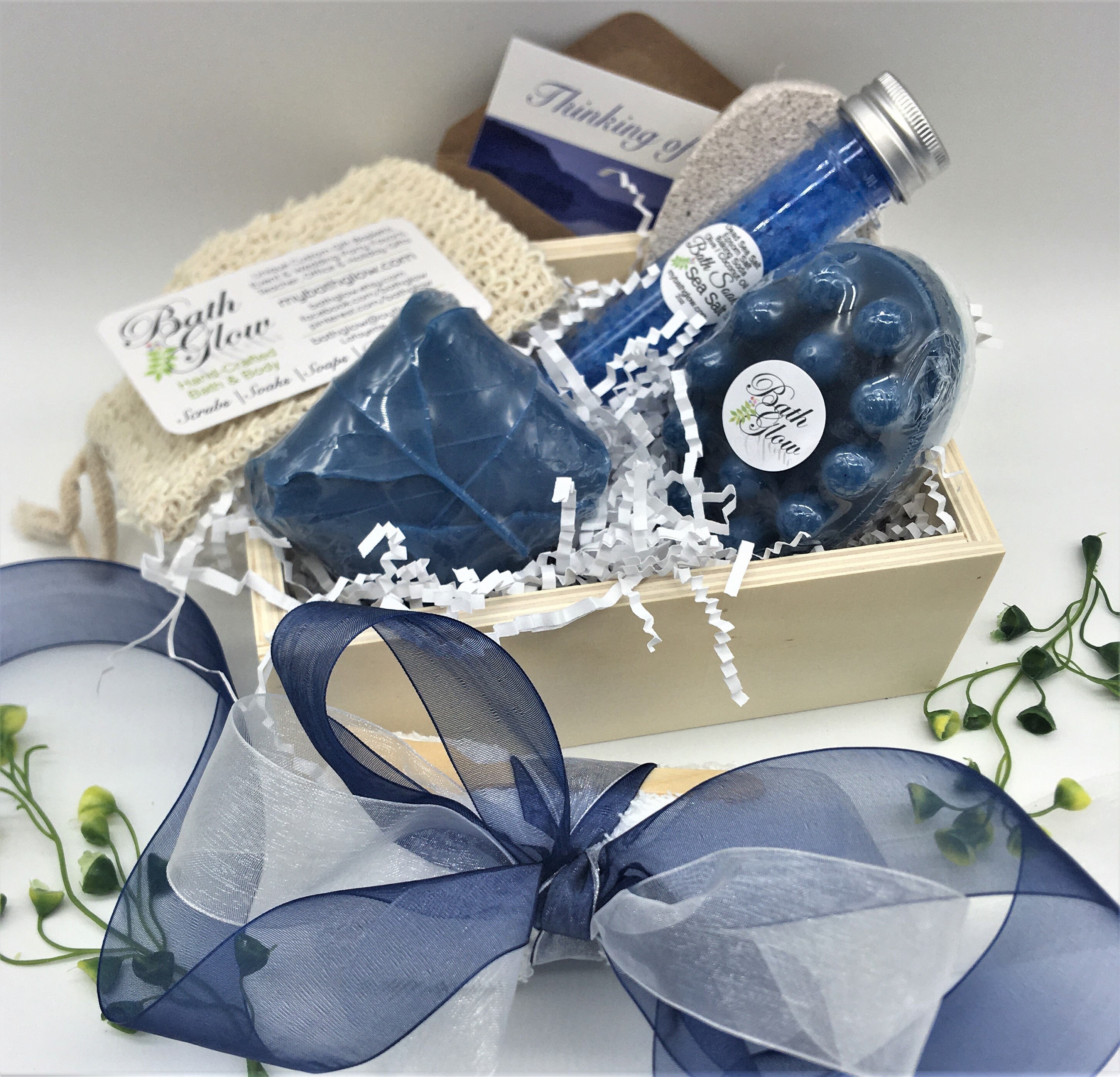 Sea Salt Petite Box Set: Spa Gift Bath Gift Unique Gift - Etsy