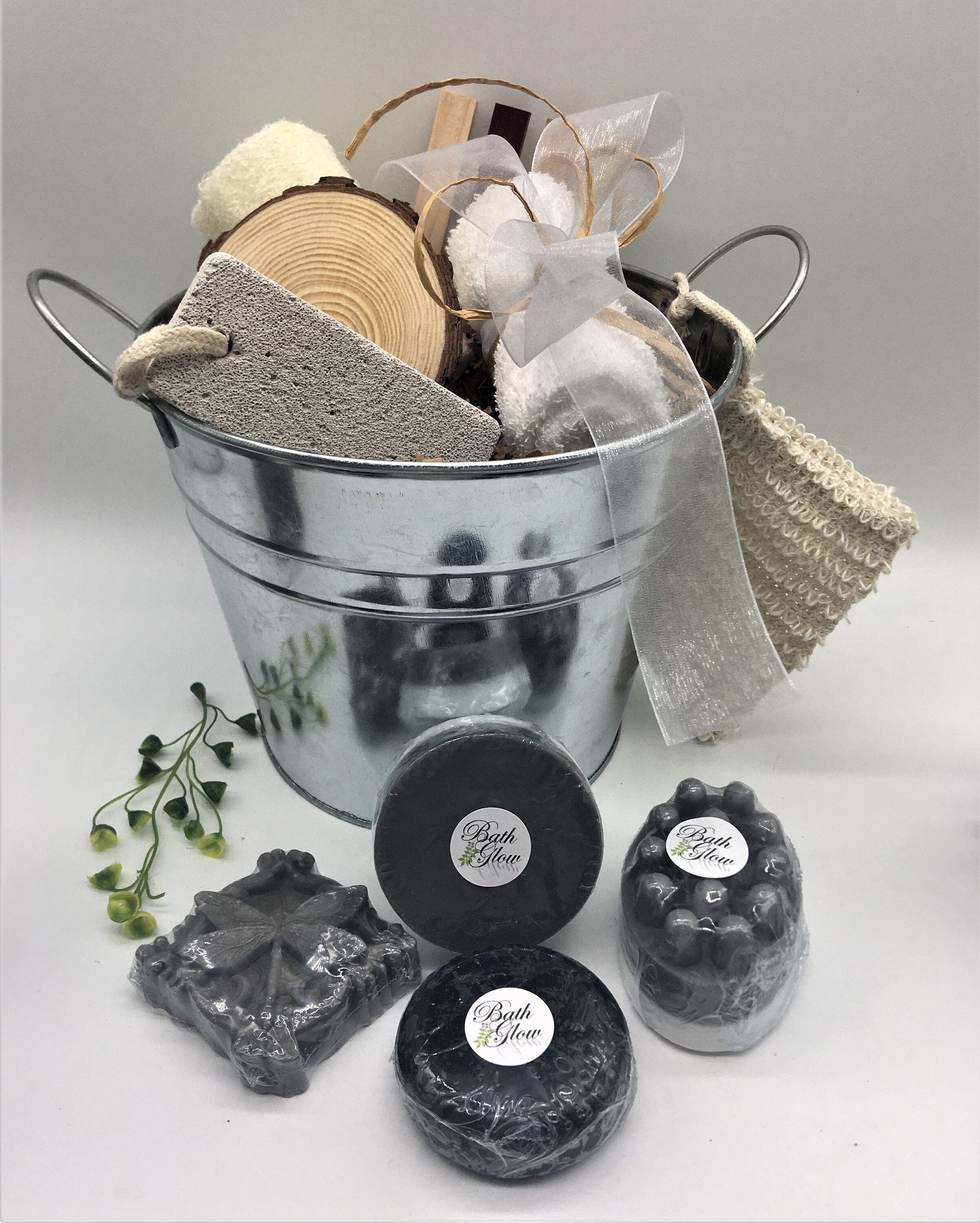 Bucket Shower Set: Spa Gift | Unique Gift | Gifts for Him | Gifts for ...