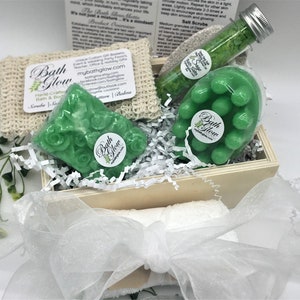 Petite Box Set (sage): Spa Gift | Bath Gift | Unique Gift | Gifts for ...