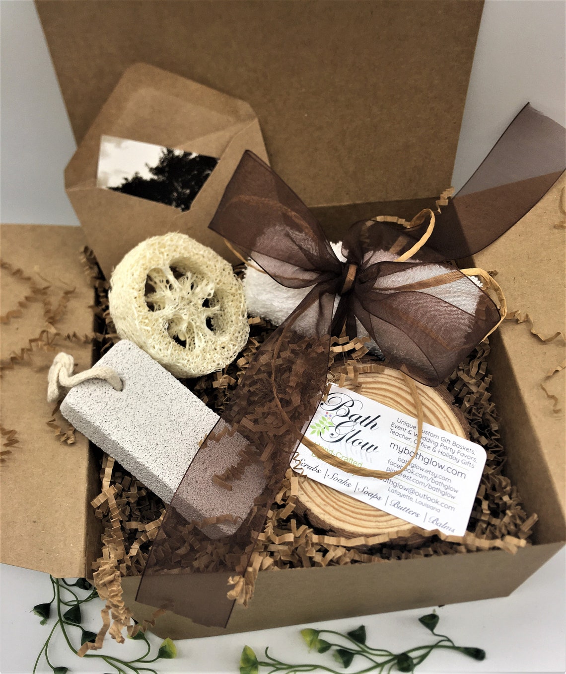 Shower Box Set: Spa Gift Bath Gift Unique Gift Gifts for Men Organic ...