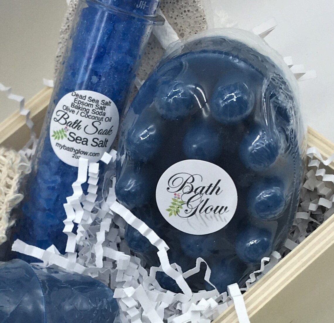 Sea Salt Petite Box Set: Spa Gift Bath Gift Unique Gift - Etsy