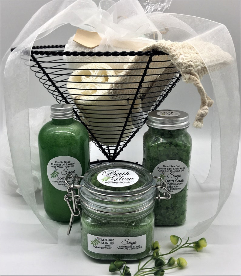 Sage Wire Cone: Spa Gift Bath Gift Unique Gift Gifts for Women ...