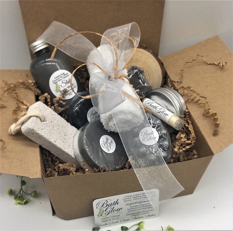 Men's Shower Box Set: Spa Gift | Bath Gift | Unique Gift | Gifts for ...