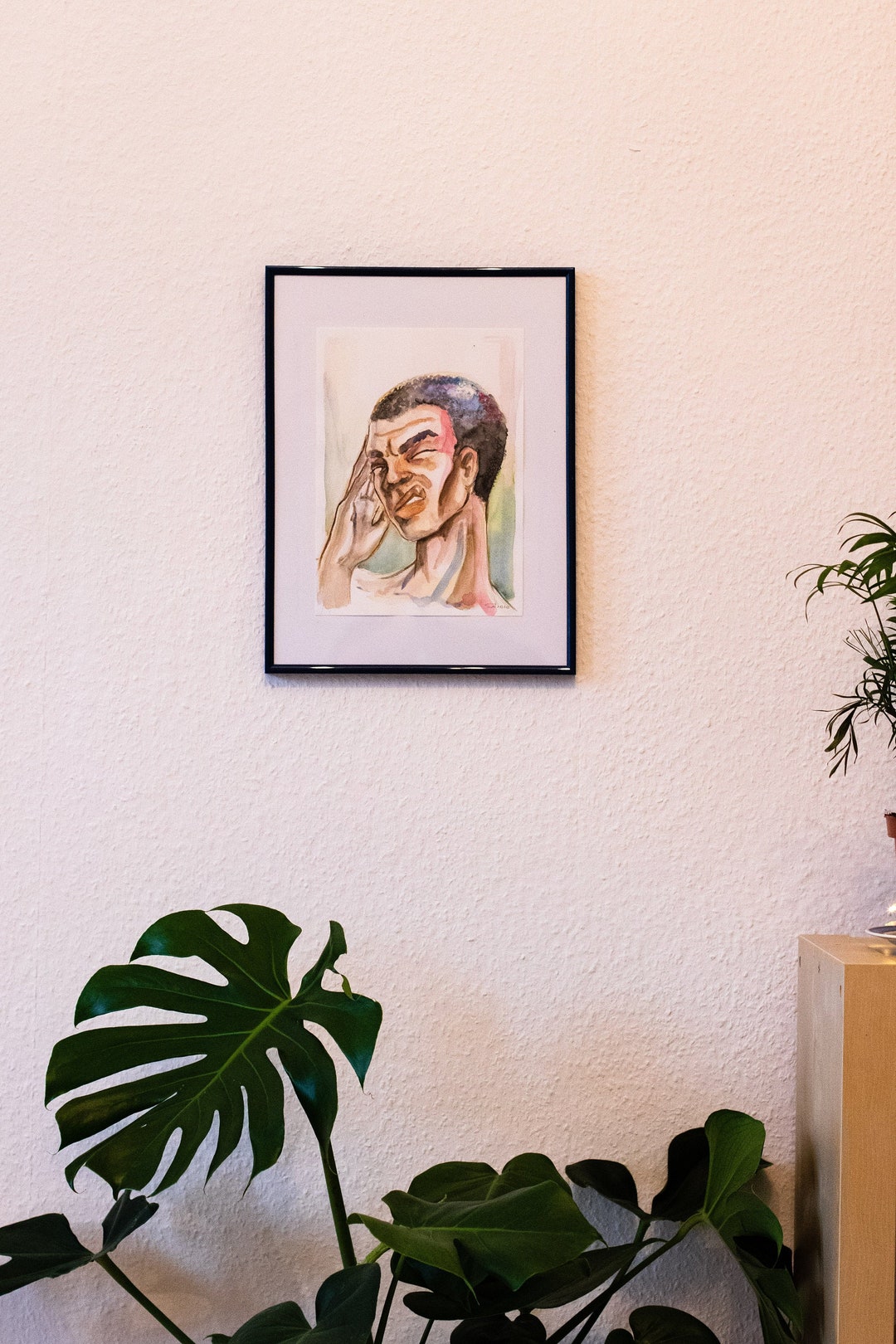 HEADACHE Watercolour Painting Watercolour Print Original - Etsy