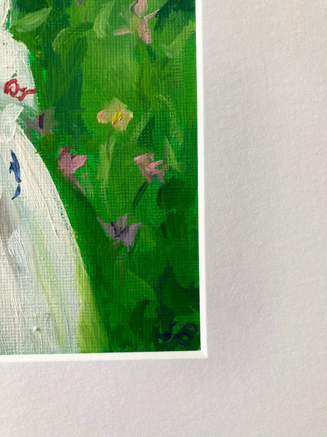 Midsommar Original Oil Painting of Maja Isabelle Grill by - Etsy