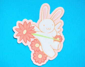 Messenger Bunny Stickers - Etsy