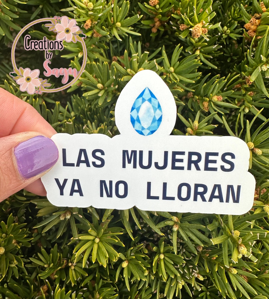 Las Mujeres Ya No Lloran Sticker: Shakira New Album, Waterproof Glossy ...