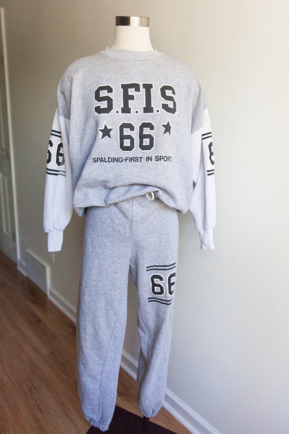 vintage jogging suit 1980s - Gem