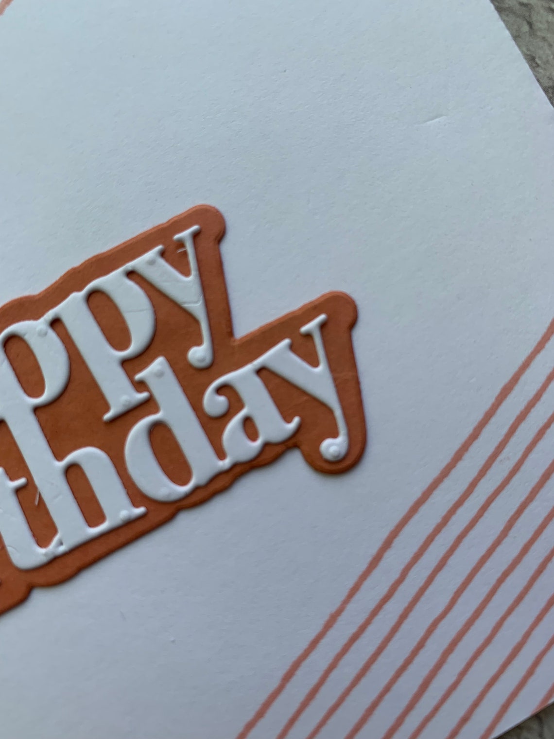 Set of 3 Minimalist Birthday Cards. Handmade Cards Set of 3. Blank ...