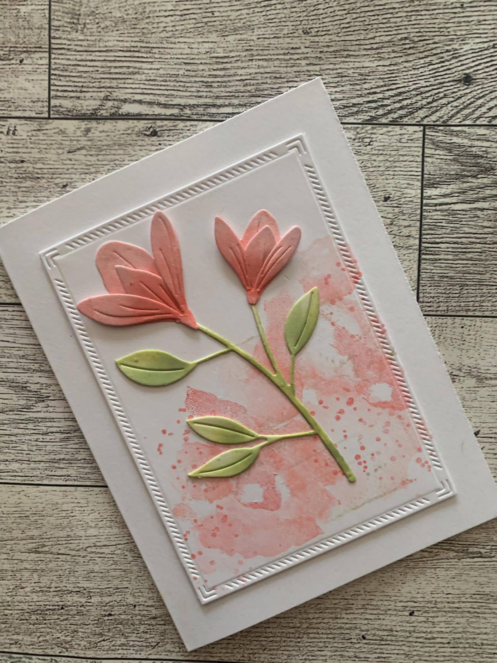 Handmade Watercolor Flower Note Cards, Set of 3 - Etsy