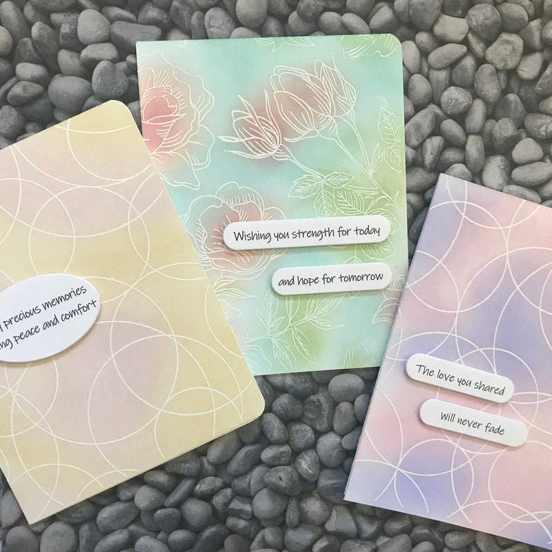 Handmade Sympathy Cards - Etsy