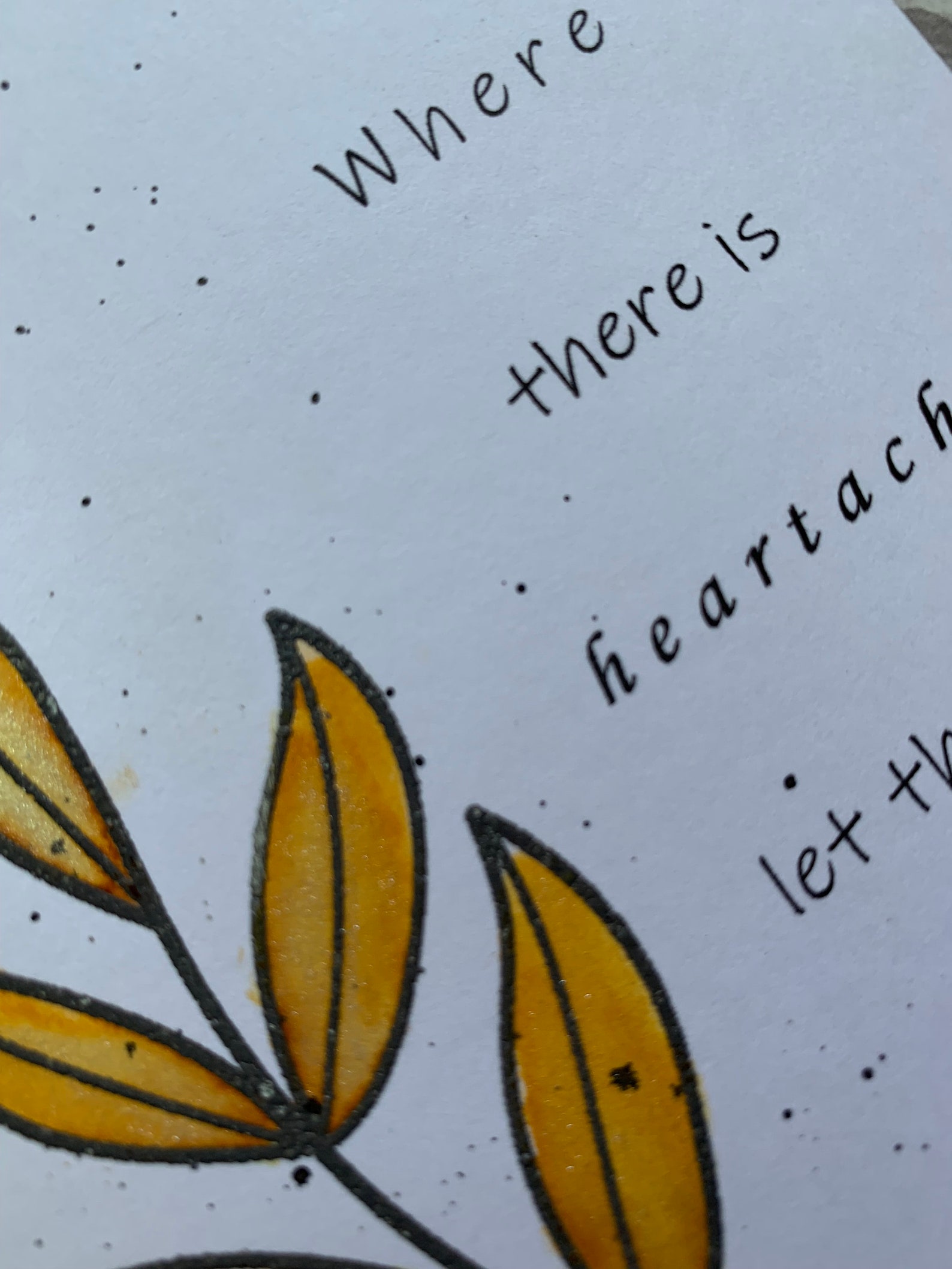 Set of 3 Hand Painted Condolence Cards. Handmade Condolence - Etsy