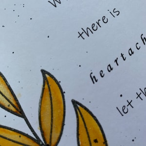 Set of 3 Hand Painted Condolence Cards. Handmade Condolence - Etsy