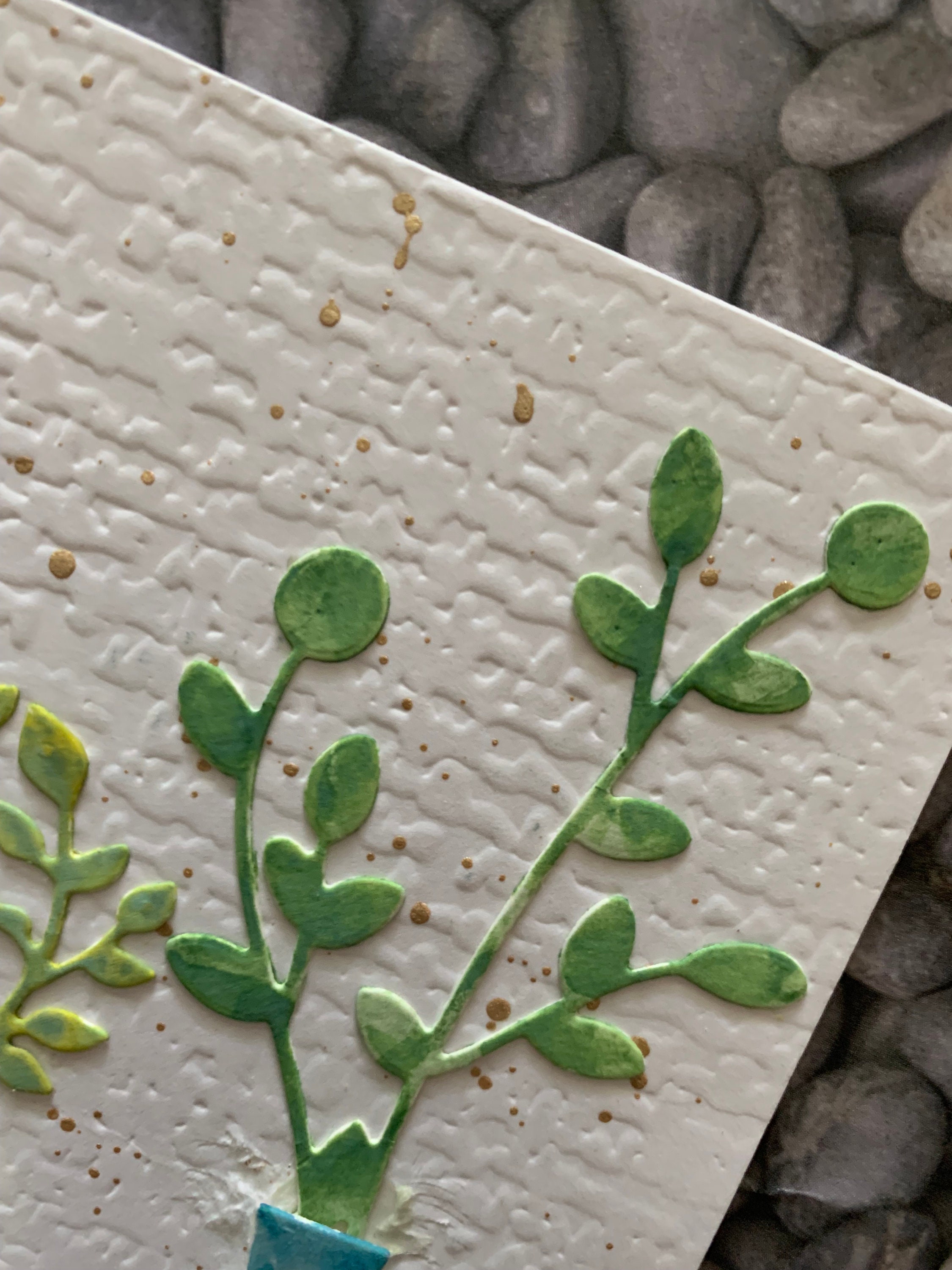 Set of 3 Flower Blank Note Cards. Handmade Any Occasion Card ...