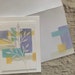 Set of 3 Mixed Media Blank Note Cards. Handmade Blank Card - Etsy