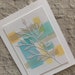 Set of 3 Mixed Media Blank Note Cards. Handmade Blank Card - Etsy