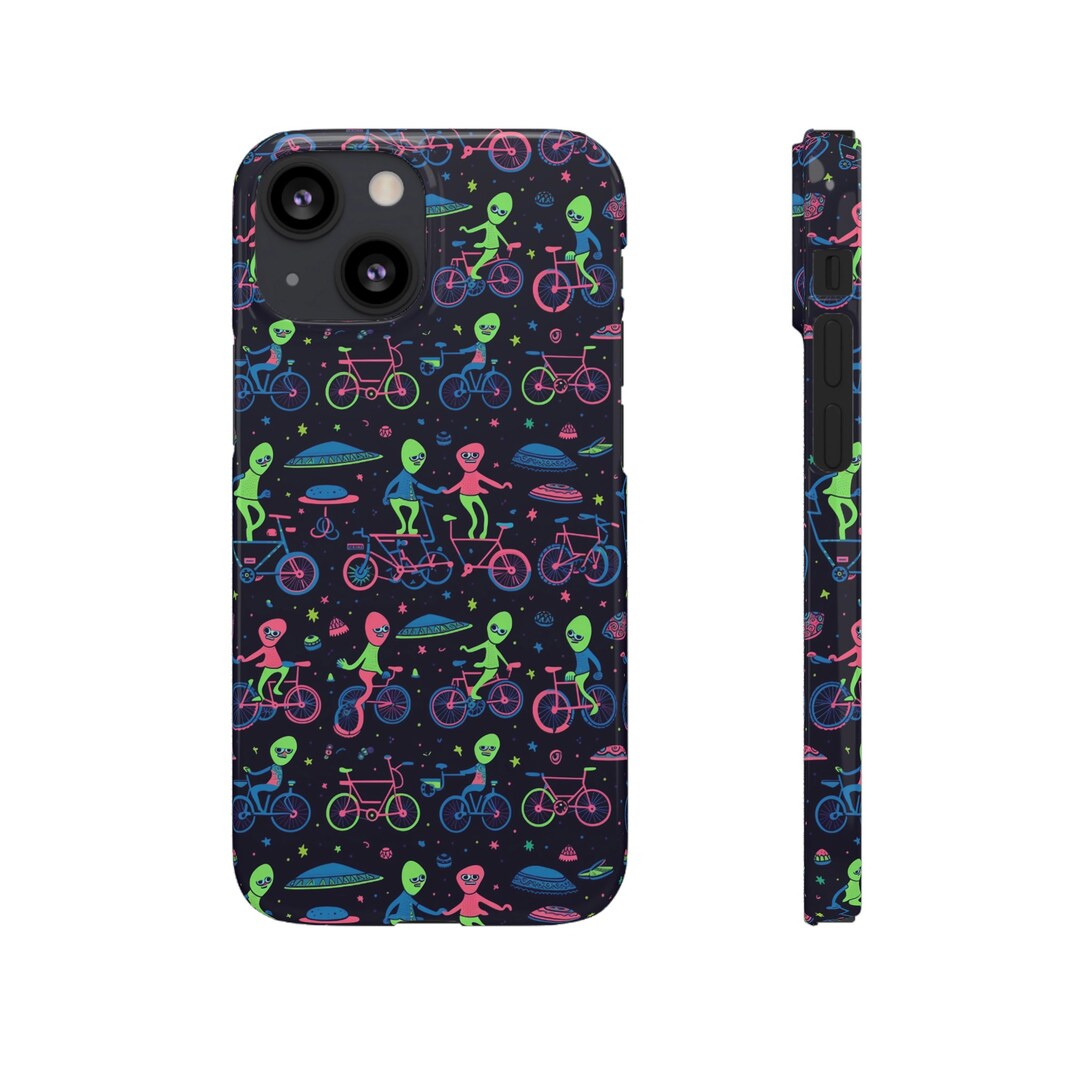 Slim Case Bicycle Aliens - Etsy