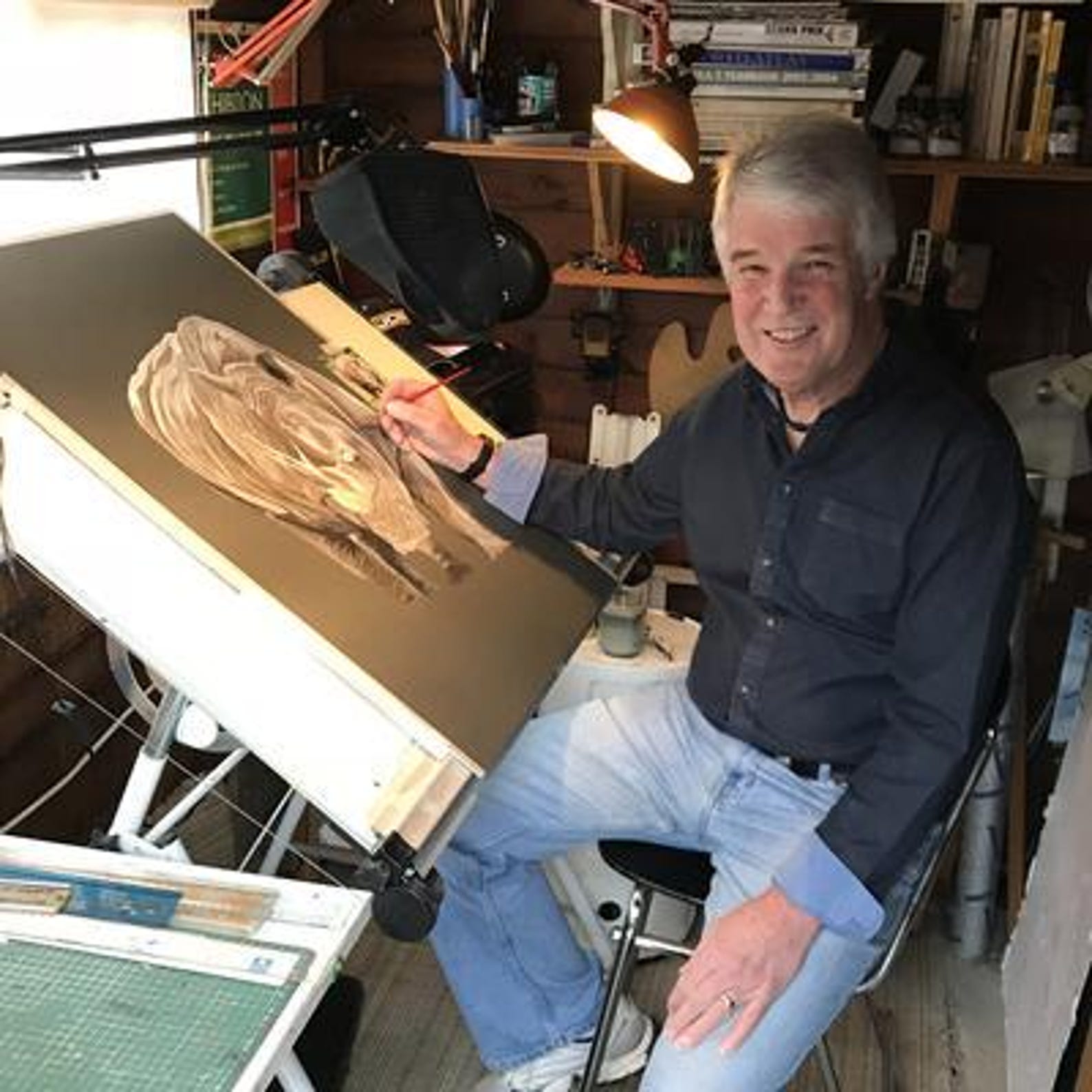 F1. Mika Hakkinen. "the Flying Finn" Framed Hand Painted Original ...