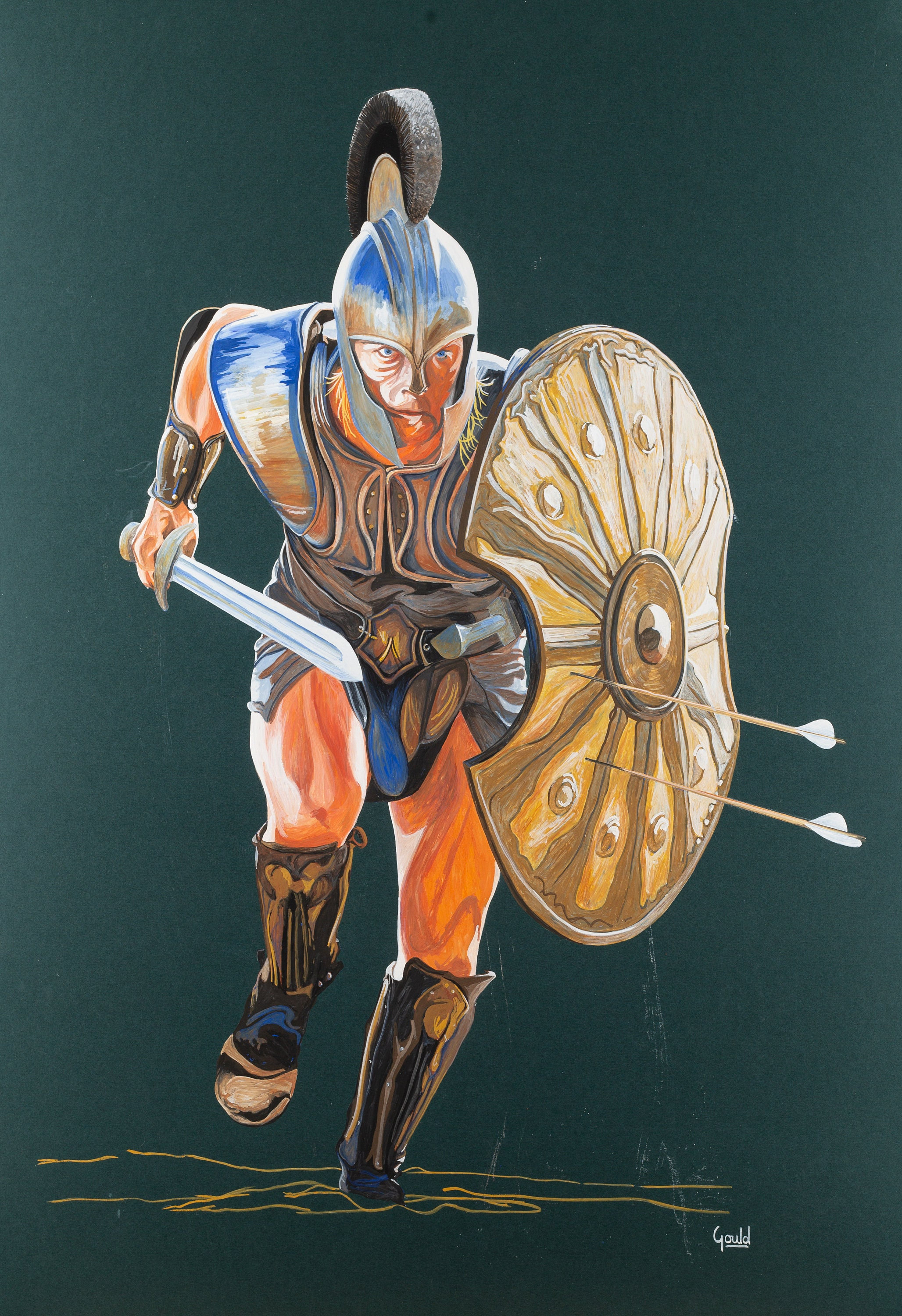 Achilles Greek Warrior