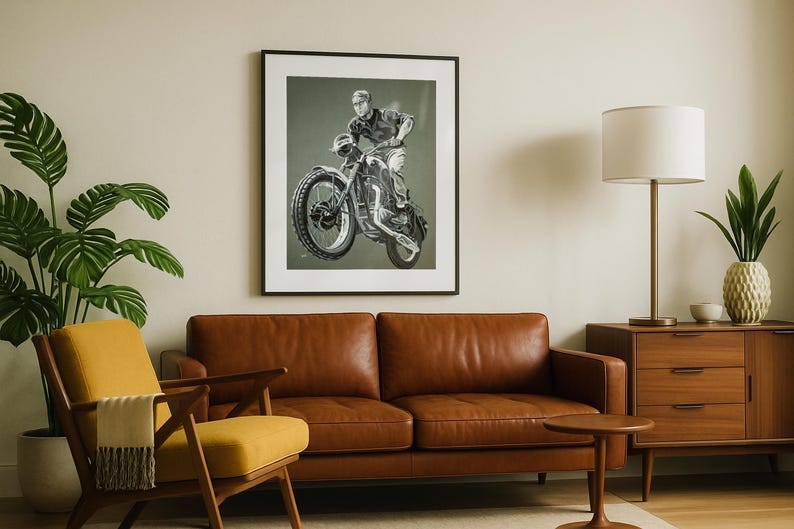 THE GREAT ESCAPE. Steve Mcqueen. Original Hand Painted Painting. - Etsy