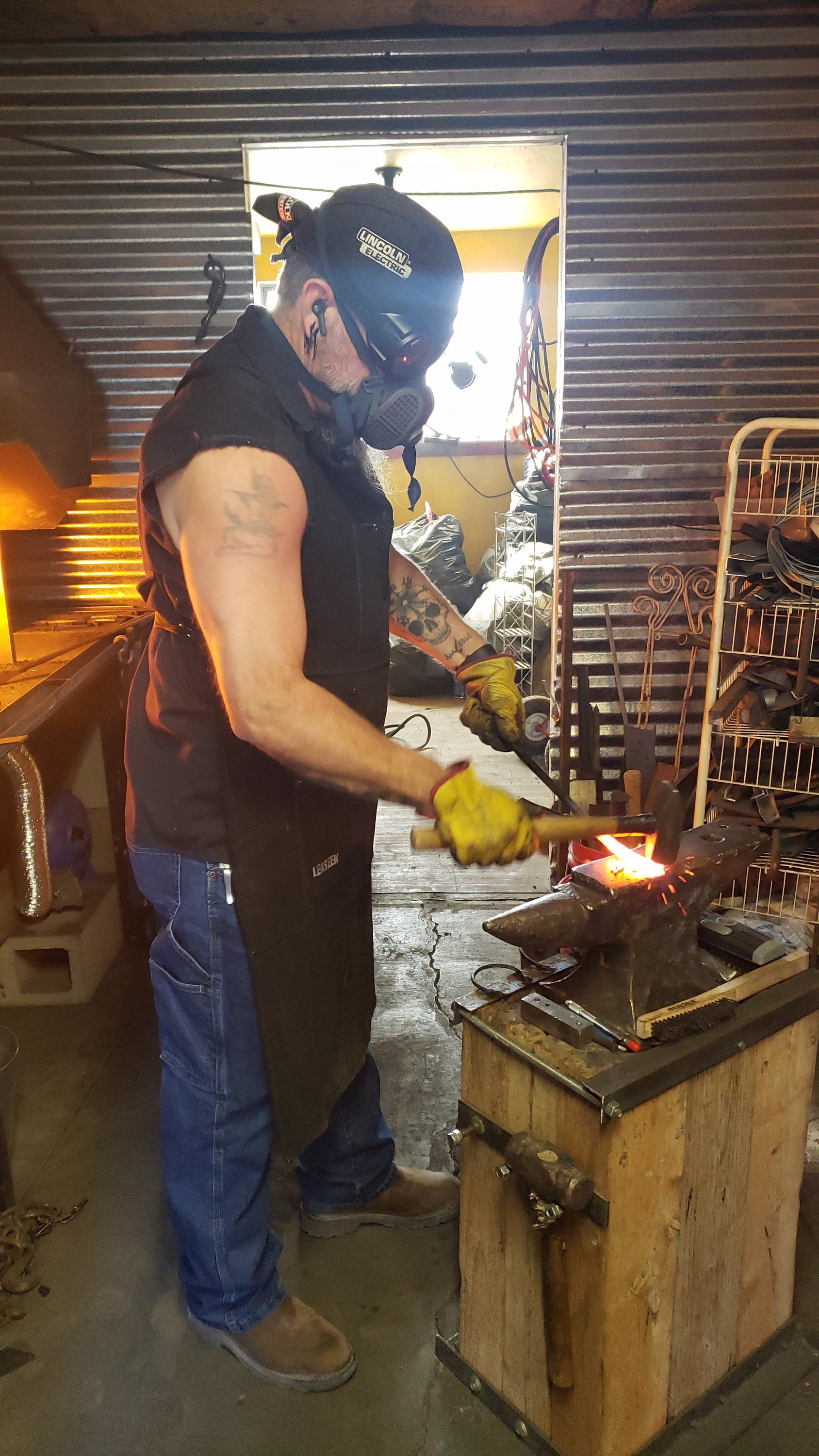 Hex Nail Candle Scribe Incantations Spell Witchcraft Blacksmith Hand ...