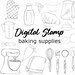DIGITAL STAMP Marine Clipart Vector File Png Eps Svg Art Digi ...