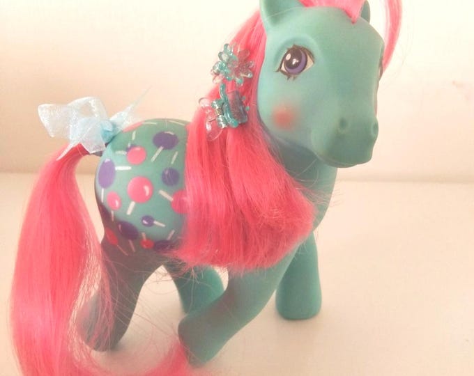 My Little Pony G1 SWEET TOOTH Twice as Fancy Ponies 1987 - Etsy