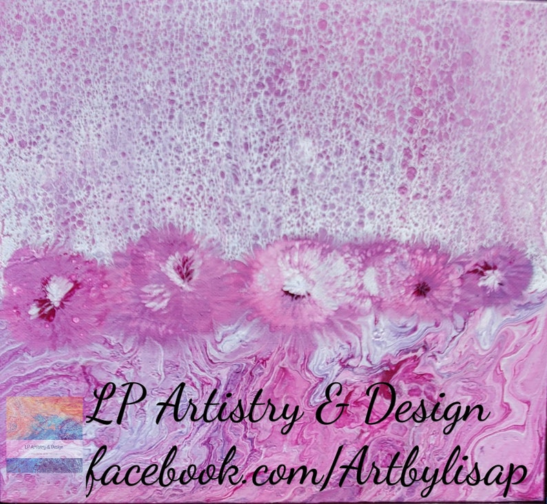 Spring Rain 10x10 Acrylic Painting - Etsy