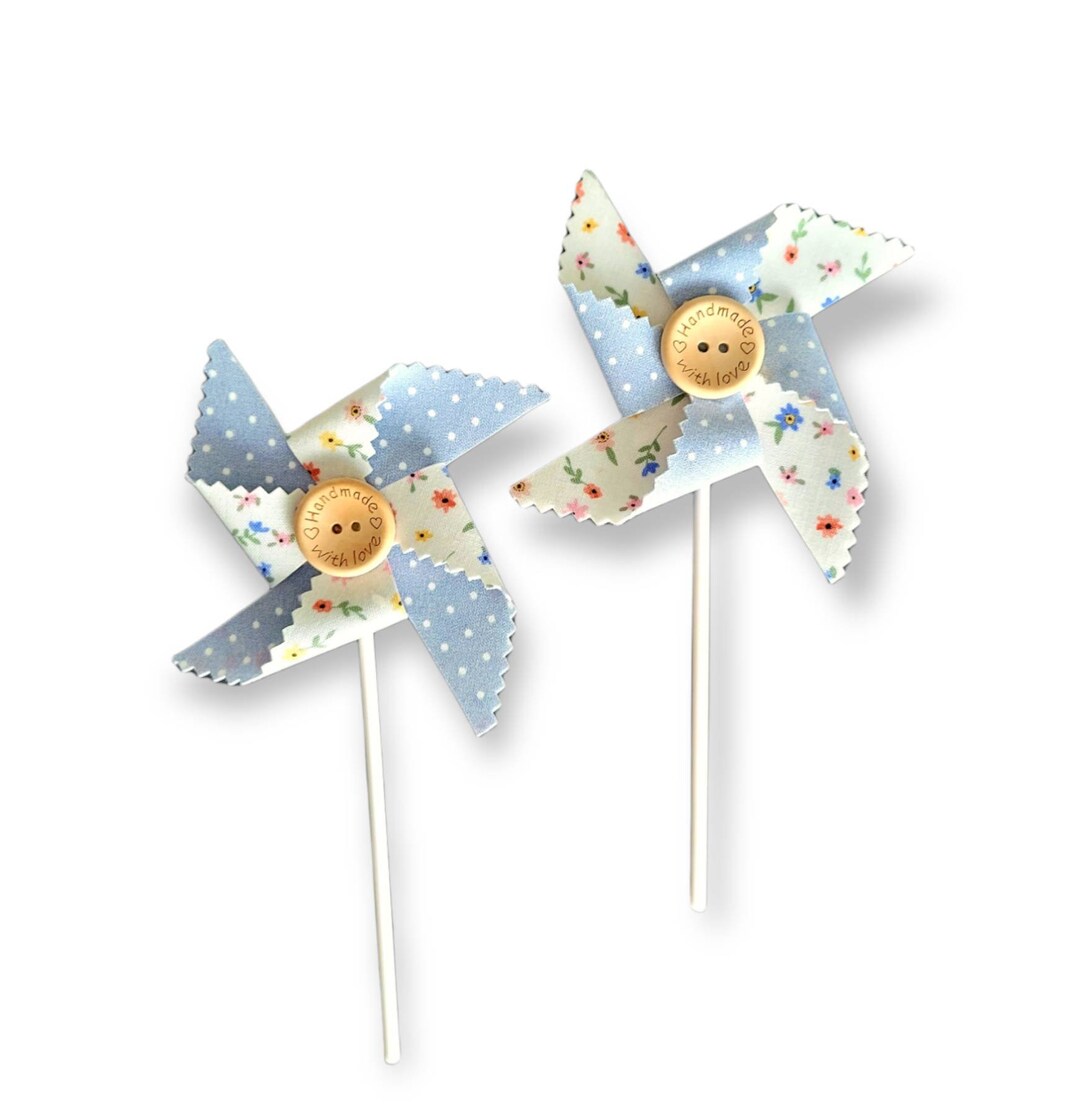 Blue Spring Daisy Pinwheels Spring Pinwheels Pinwheels - Etsy