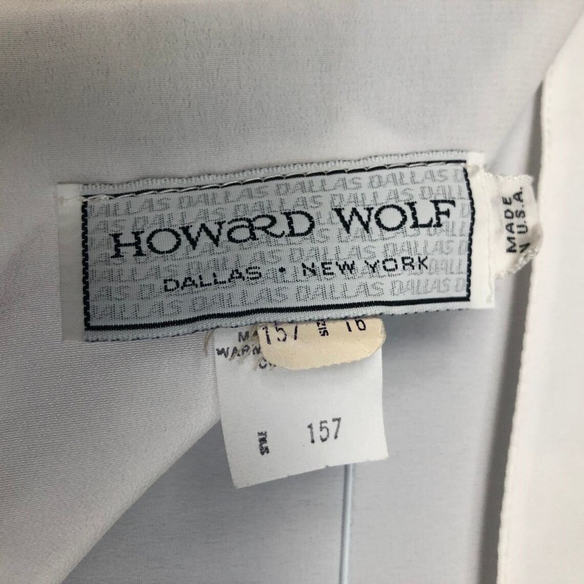 Vintage Howard Wolf of Dallas & New York Dress Made in the USA - Etsy UK
