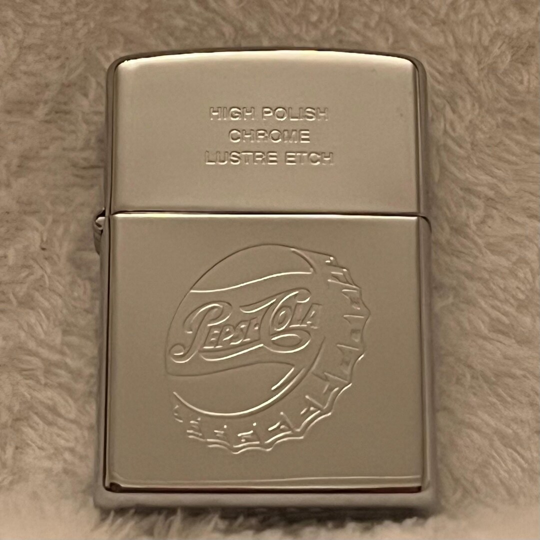 Vintage 1998 Pepsi Cola Zippo Lighter: Salesman Sample, Never Used - Etsy