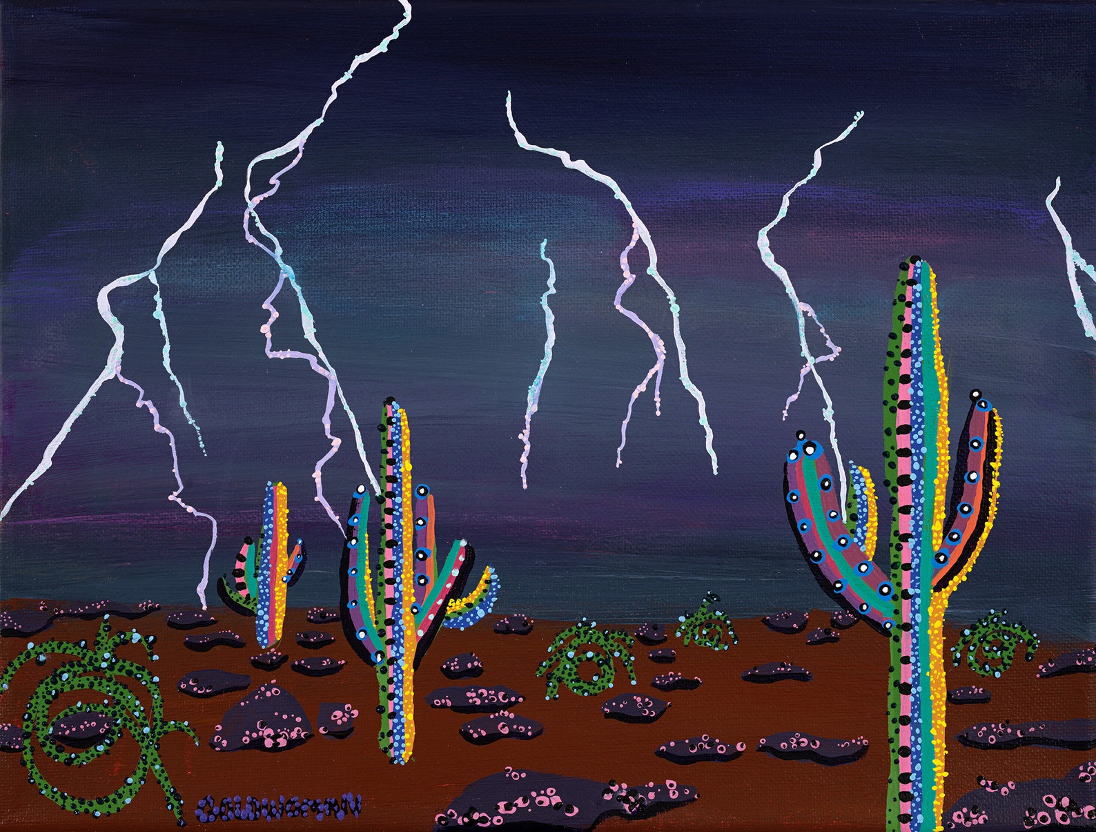 Monsoon, Monsoon Art, Monsoon Art Print, Lightning, Summer ...