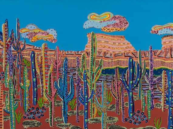 Cactus Drawing Art