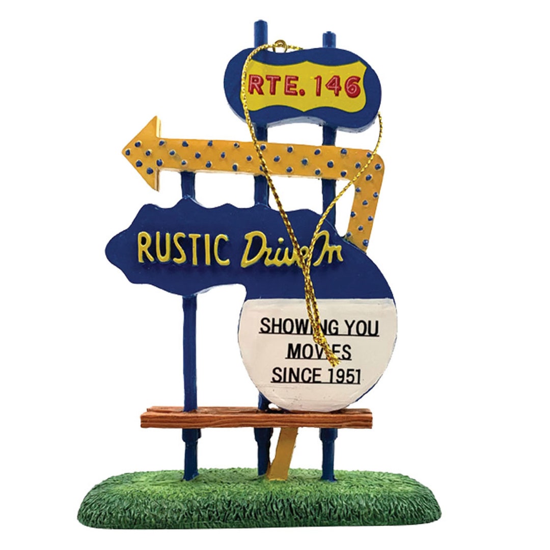 My Little Town Rustic Drive in Ornament - Etsy