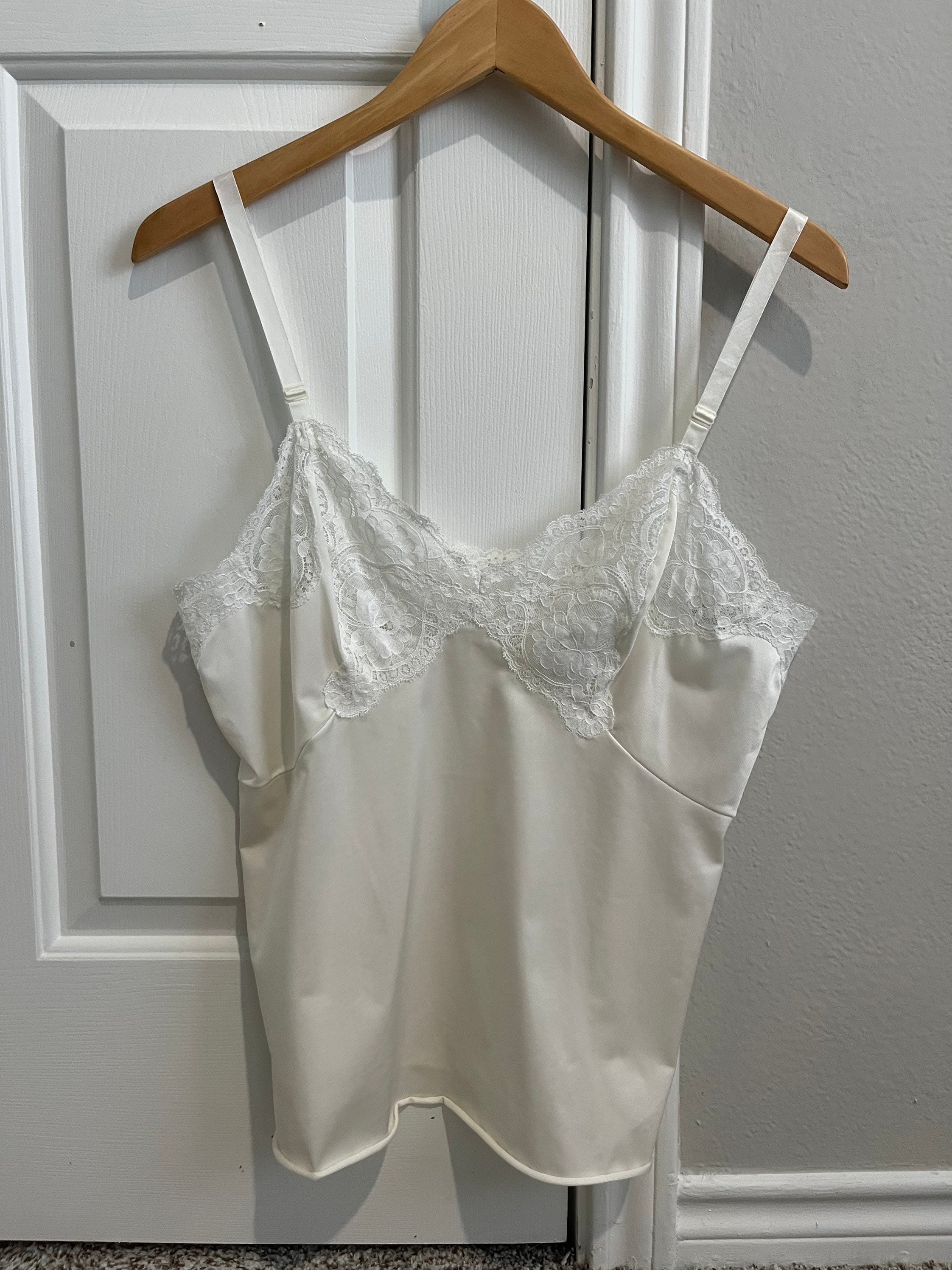 Vintage Shadowline Cream Camisole - Etsy