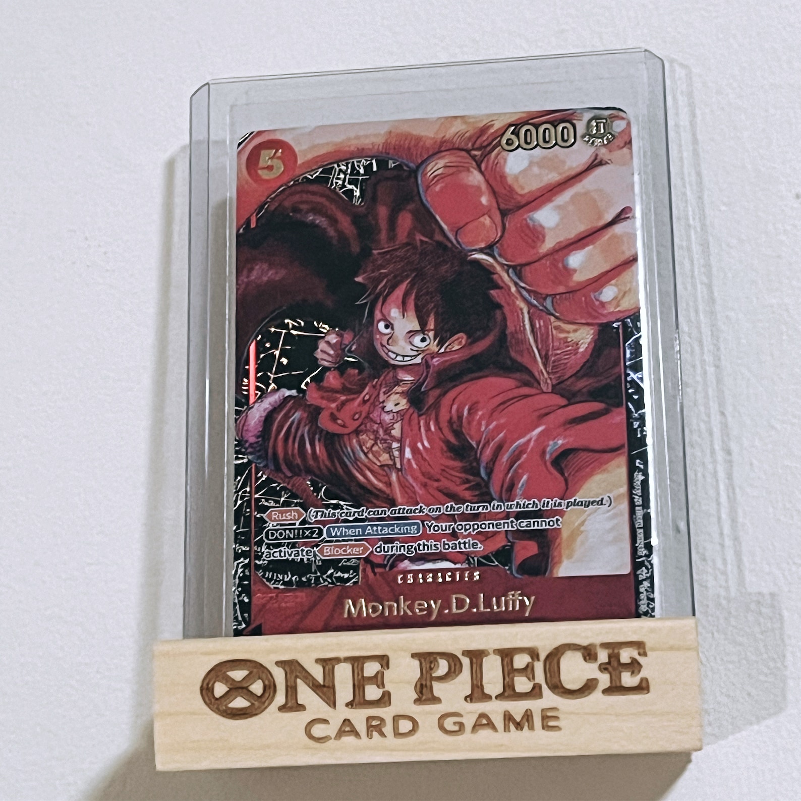 One Piece TCG Card Stand/wall Display Set of 6! - Etsy