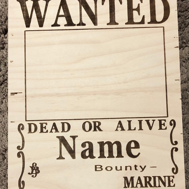 One Piece Bounty Poster - Etsy