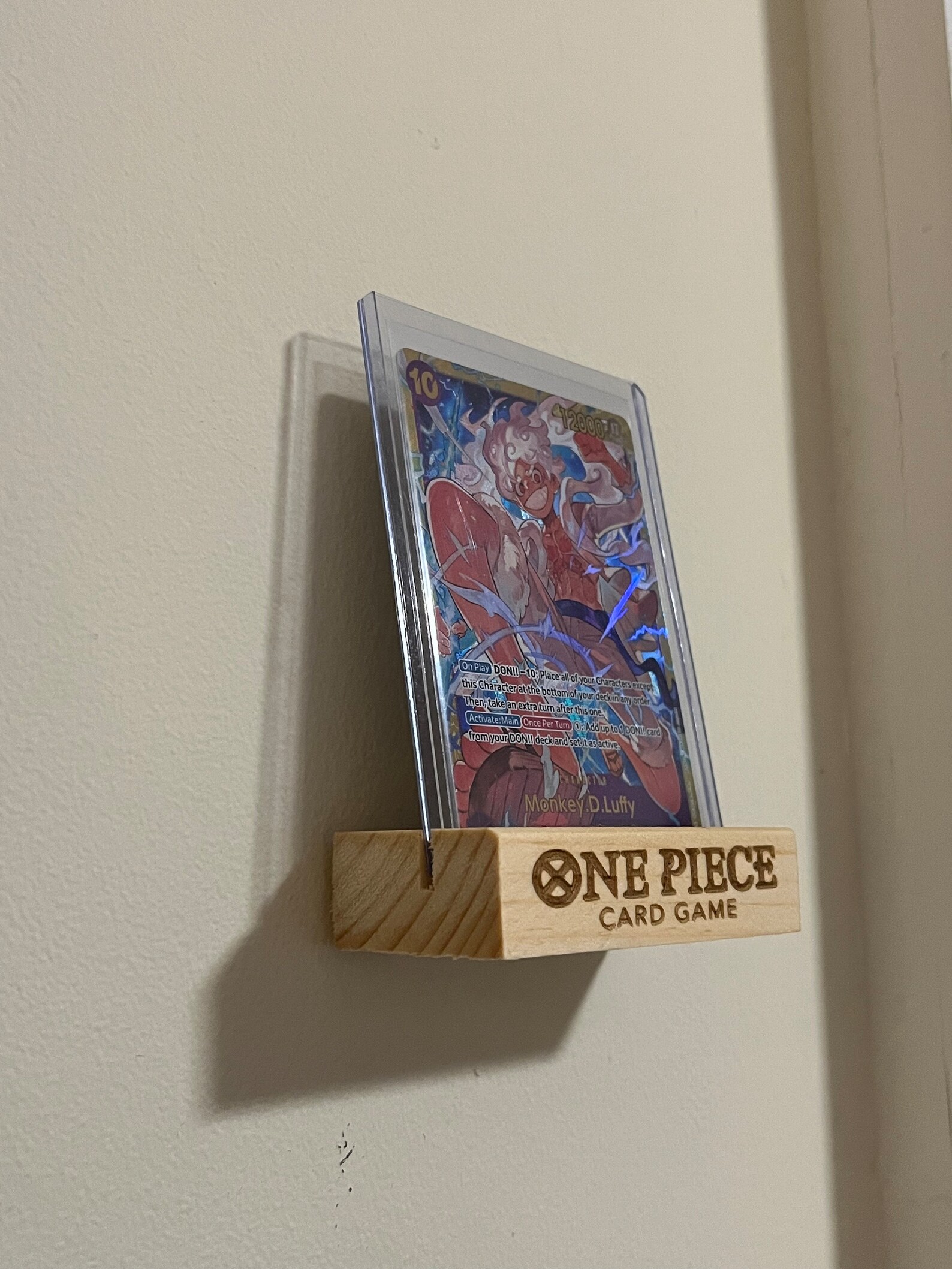 One Piece TCG Card Stand/wall Display Set of 6! - Etsy